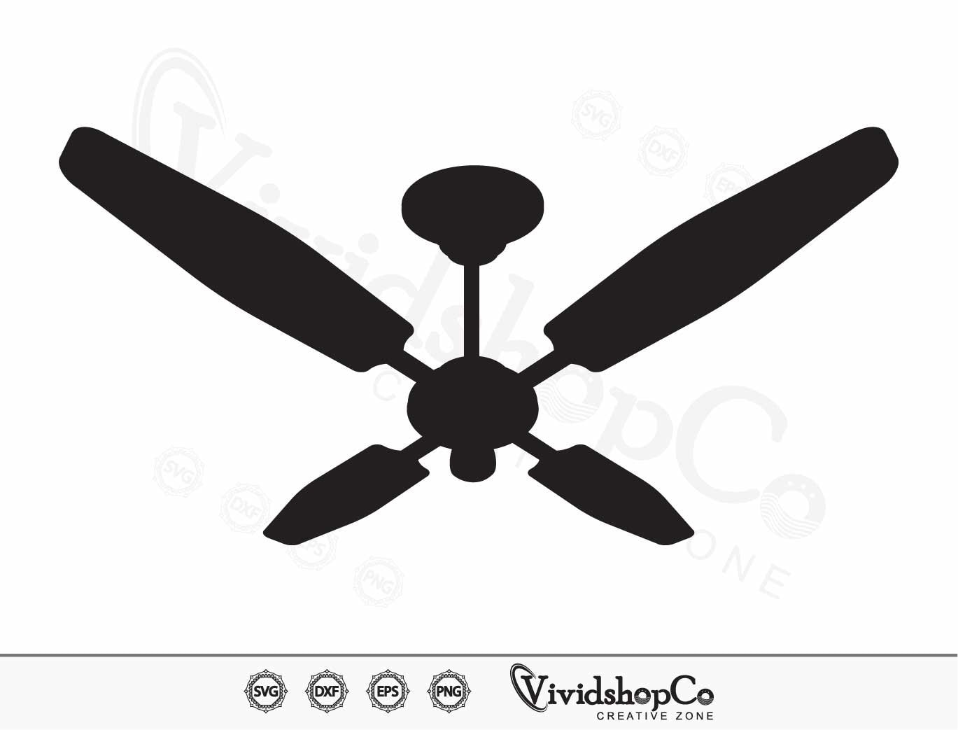 Ceiling Fan SVG Ceiling Svg Fan Svg Ceiling Fan Outline - Etsy Canada