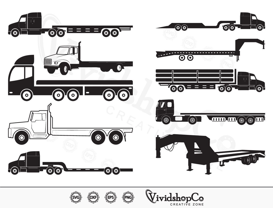 Big Tex Trailers SVG, Cargo Trailer Svg, Utility Trailer Svg, Camper ...