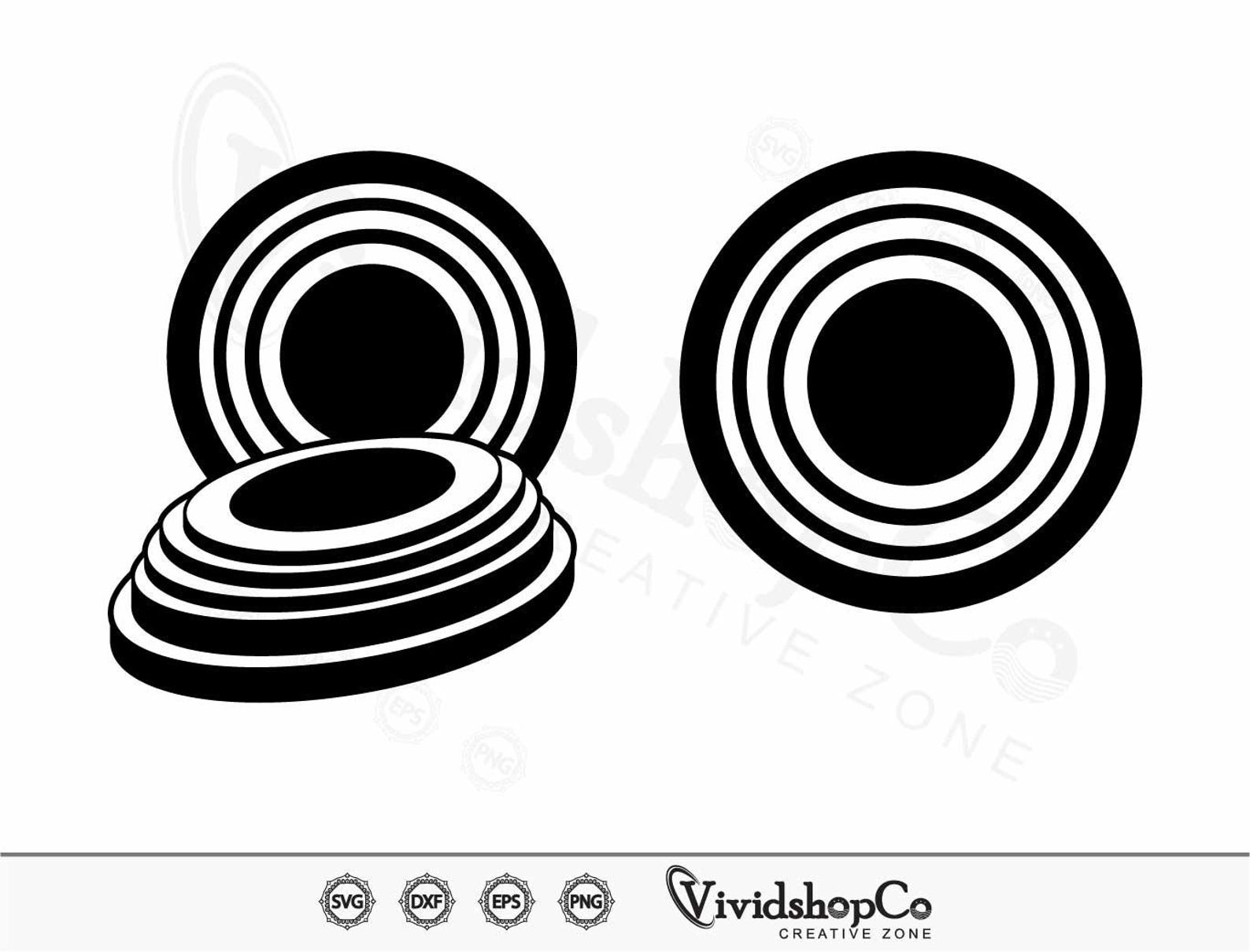 Clay Target SVG, Cuttable Design, Trapshooting Svg, Skeet Shooting ...