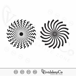 Spiral Circle SVG, Swirls Svg, Spirals Svg, Circle Svg, Clipart, Cut ...