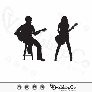 Musicians SVG, Music Svg, Musical Notes Svg, Clipart, Cut Files for ...