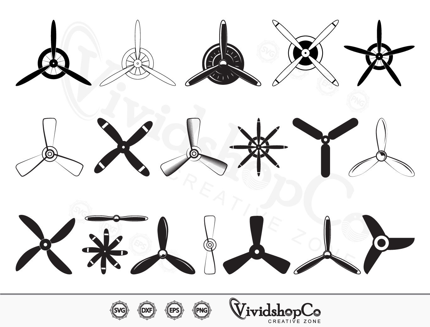 Aircraft Propeller SVG Propeller Svg Airplane Svg Flying - Etsy Ireland