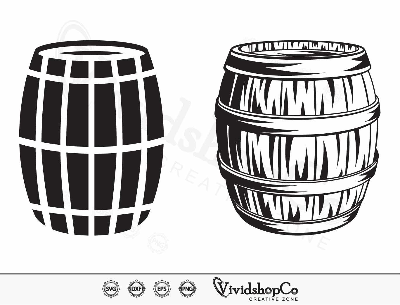 Fass SVG, Holzfass svg, Holzfass svg, Bierfass svg, Clipart ...