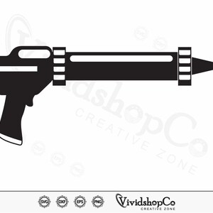 Caulk Gun SVG, Sealant Svg, Caulking Gun Svg, Caulk Svg, Clipart, Cut ...