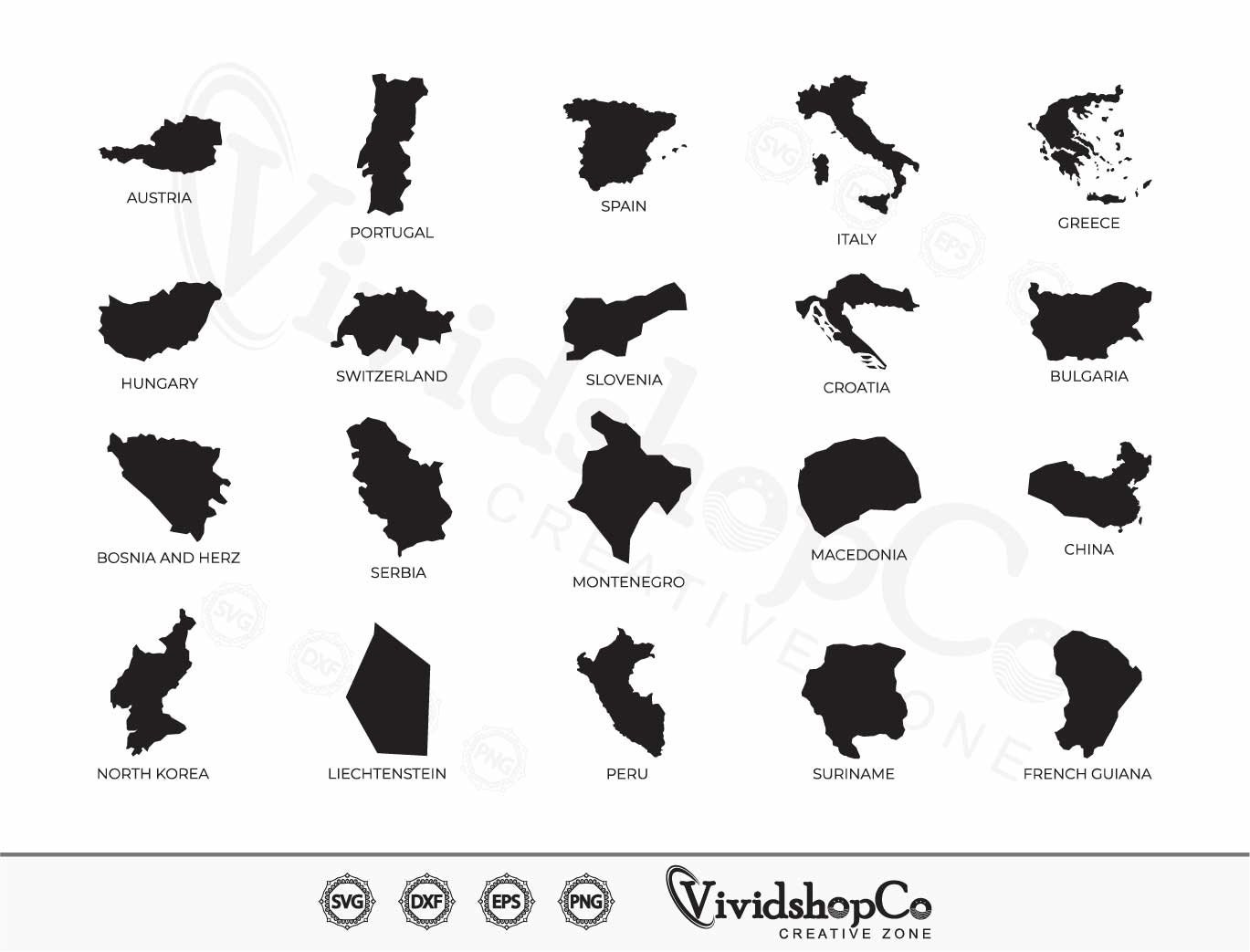 World Map SVG, Countries Map Svg, Map Svg, States Svg, Clipart, Cut ...