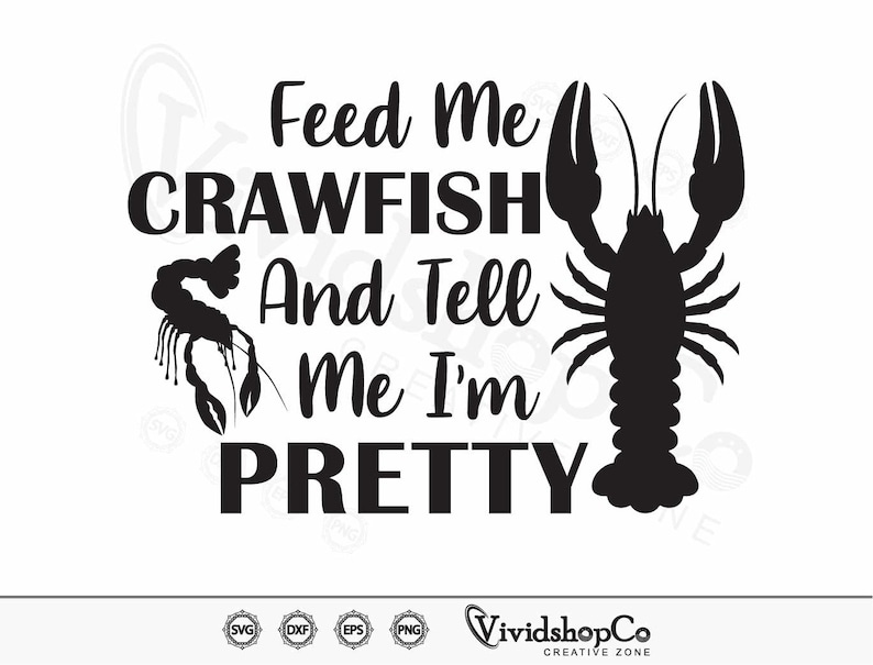 Crawfish SVG, Crawfish Boil Svg, Crawfish Sublimation, Louisiana Svg ...