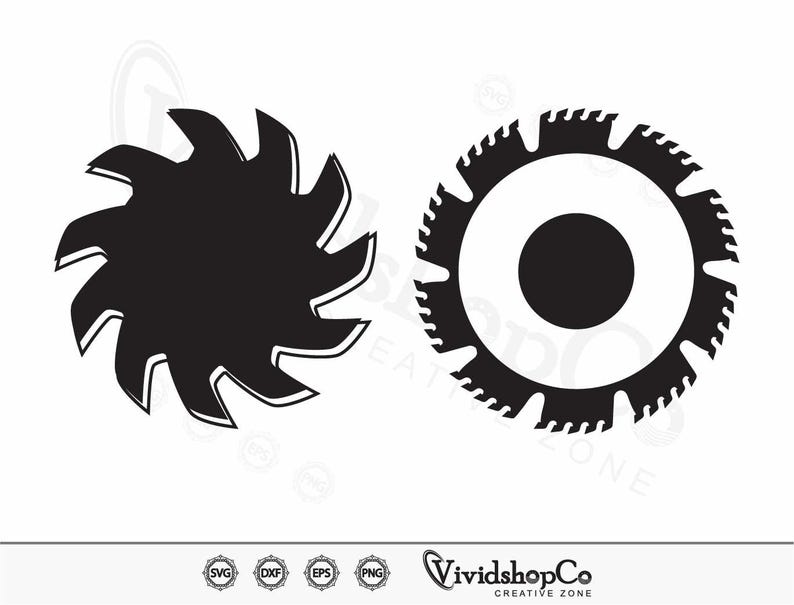 Saw Blade SVG, Circular Saw Blade Svg, Saw Svg, Saw Blade Vector ...