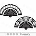 Hand Fan Svg, Japanese Fan Svg, Folding Hand Fan Svg, Spanish Fan Svg ...