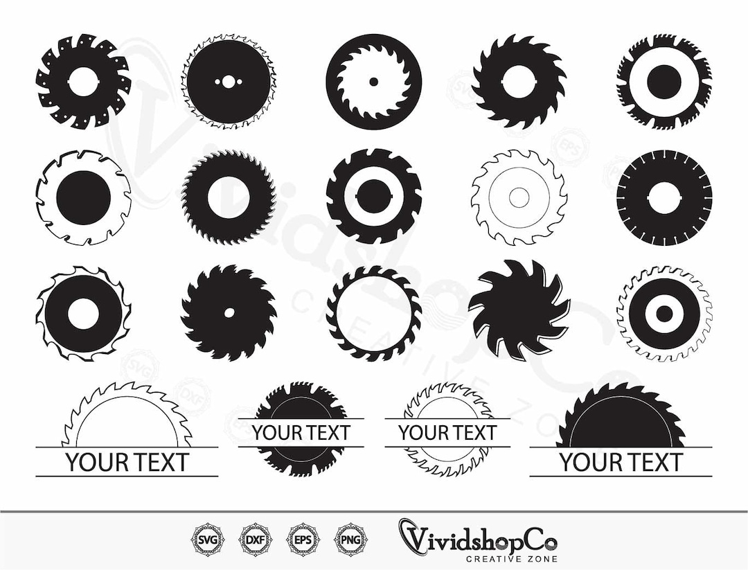 Saw Blade SVG, Circular Saw Blade Svg, Saw Svg, Saw Blade Vector ...