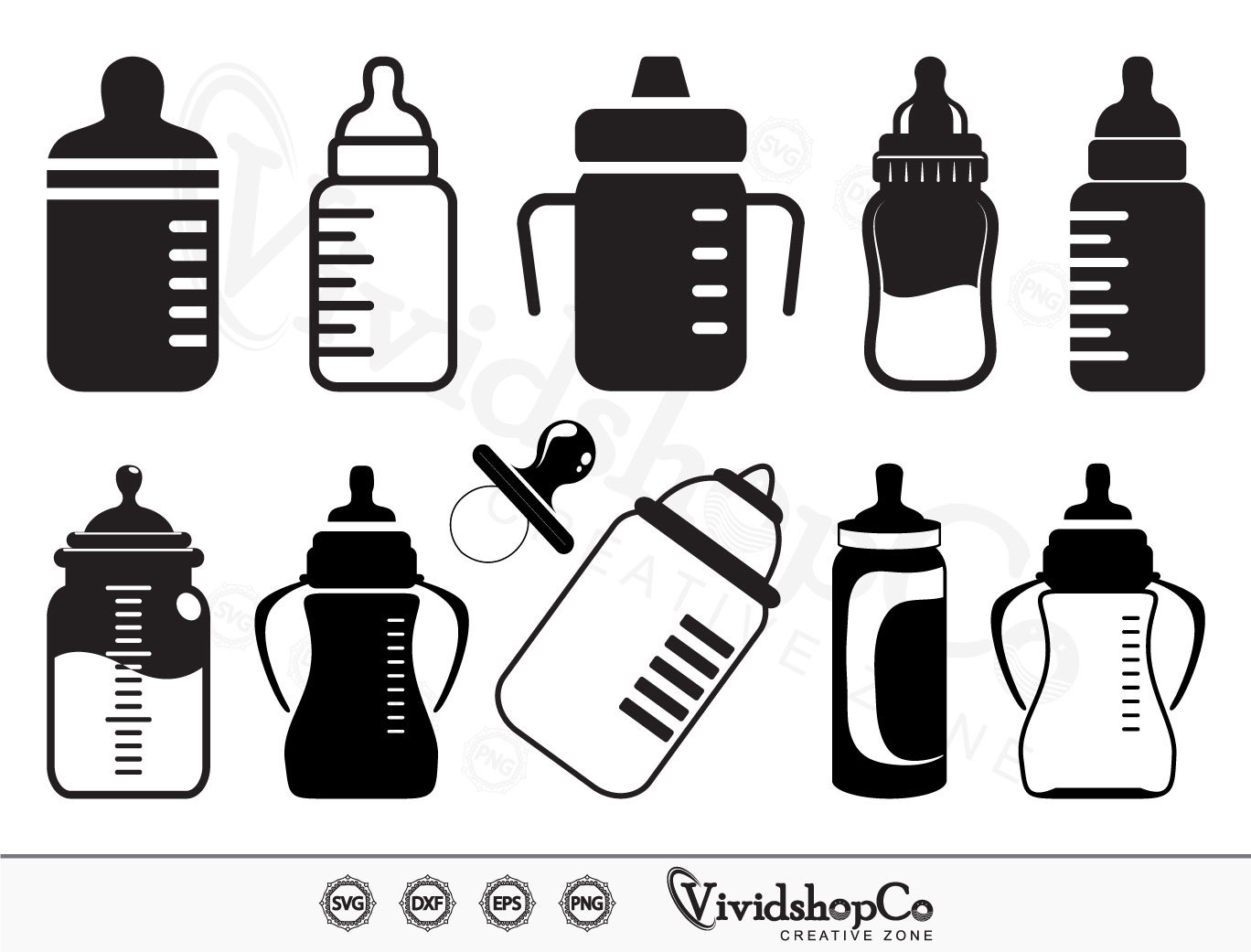 Biberón SVG biberón svg biberón svg imágenes prediseñadas - Etsy México