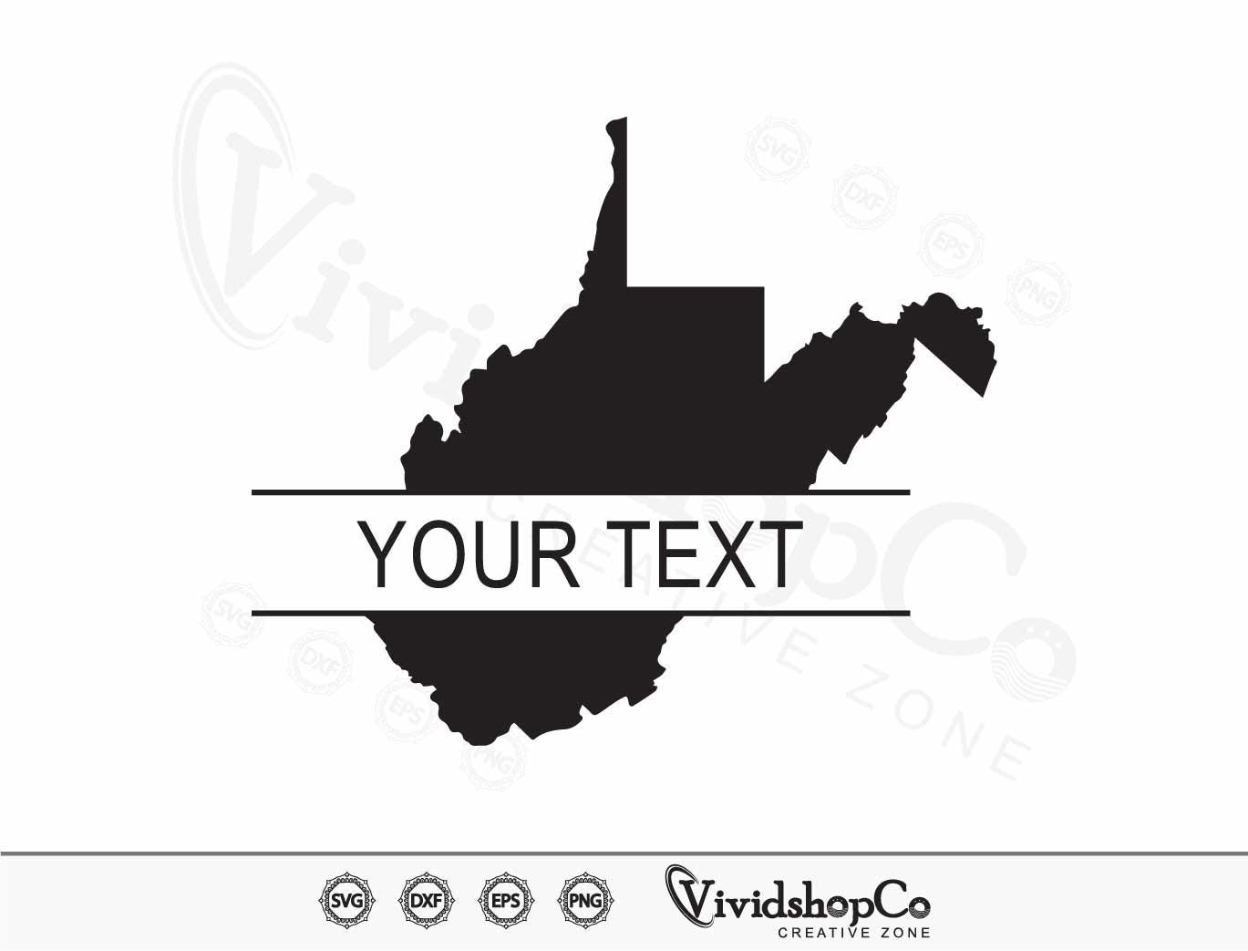 West Virginia #3 SVG, West Virginia State, West Virginia Vector ...