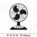 Table Fan SVG, Fan Svg, Electric Fan Svg, Clipart, Cut Files for ...