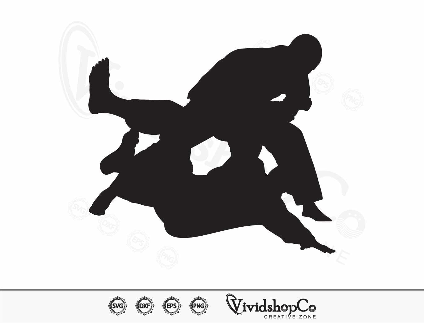 Brazilian Jiu-jitsu SVG, Jiu-jitsu Svg , Jiu Jitsu Sports Vector ...