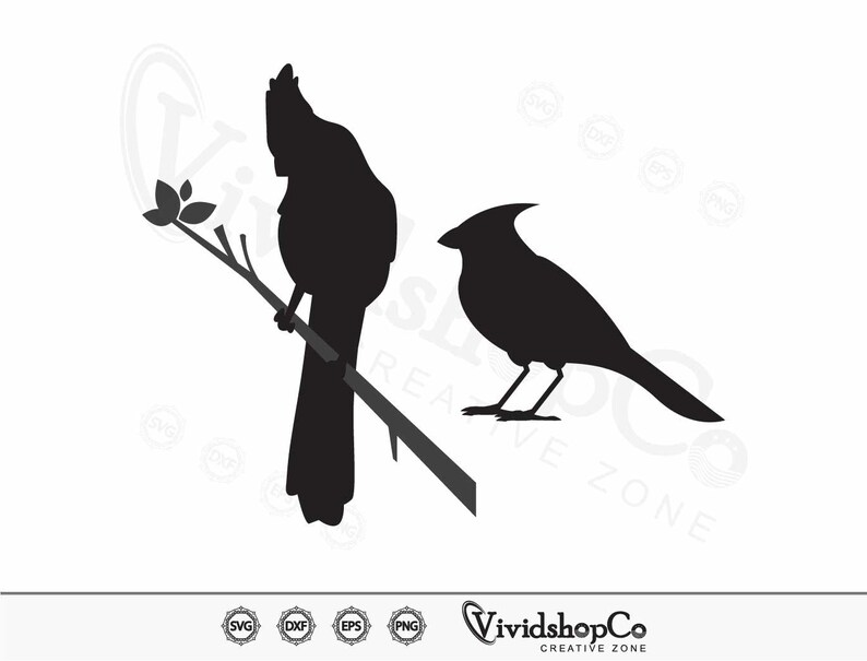 Cardinal SVG, Cardinal Bird Svg, Bird Svg, Cardinal Layered Svg ...