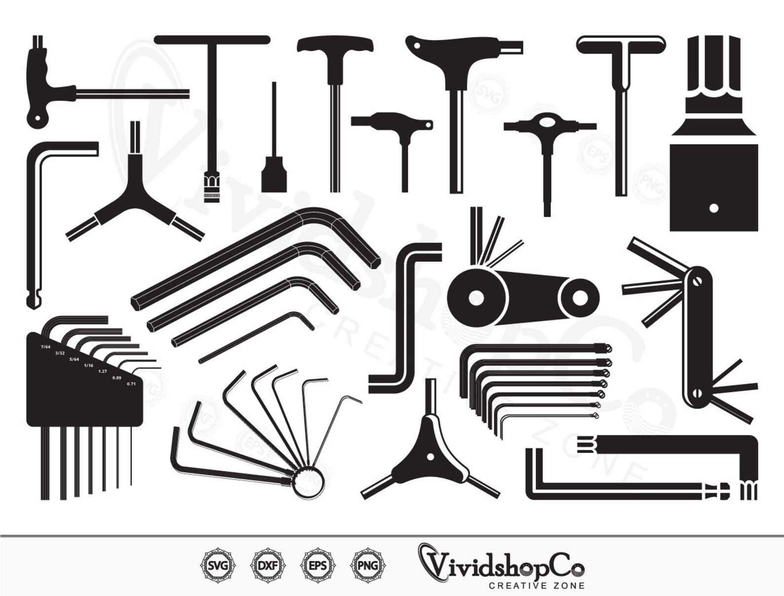 Hex Key SVG Allen Key Svg Keys Svg Hex Key Tool Svg - Etsy