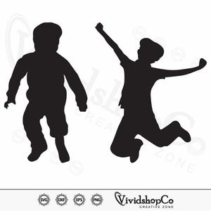 Kids Jumping SVG, Jumping Children Svg, Jumping Svg, Jump Svg, Clipart ...