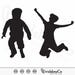 Kids Jumping SVG, Jumping Children Svg, Jumping Svg, Jump Svg, Clipart ...