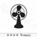 Table Fan SVG, Fan Svg, Electric Fan Svg, Clipart, Cut Files for ...