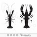 Crawfish Svg, Clipart, Cut Files for Silhouette, Files for Cricut ...
