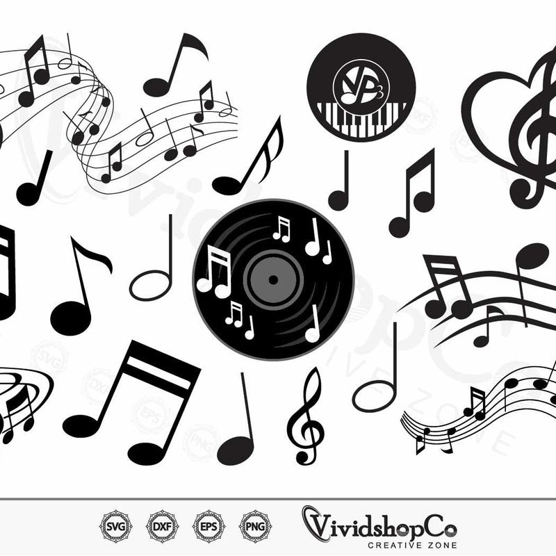 Music Svg - Etsy