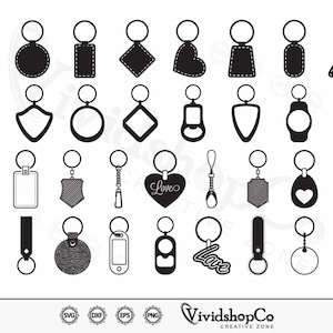 Key Holder SVG, Key Chain Svg, Keychain Svg, Key Ring Svg, Clipart, Cut ...