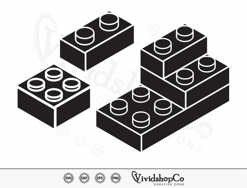 Building Blocks Svg, Bricks Svg, Building Svg, Cinder Block, Clipart ...