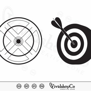 Target SVG, Bullseye SVG, Shooting Target SVG, Target Cricut, Clipart ...