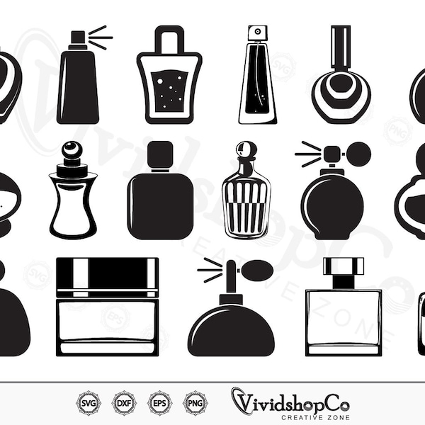 Perfume Bottle Svg - Etsy