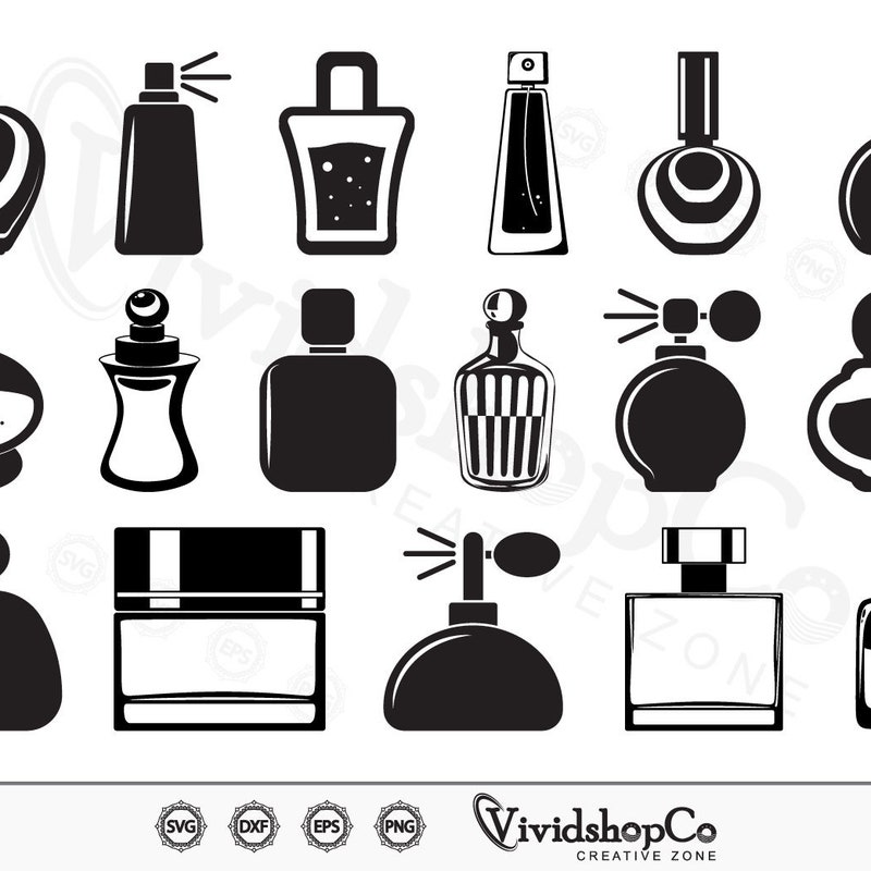 Perfume Bottle Svg - Etsy
