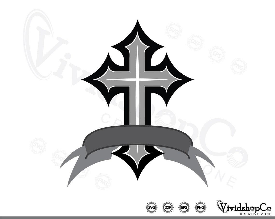 Cross Svg Cross Clipart Cross Cut Files for Silhouette | Etsy