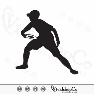 Ultimate Frisbee SVG, Frisbee Svg, Sport Svg, Frisbee Player, Disc Golf ...