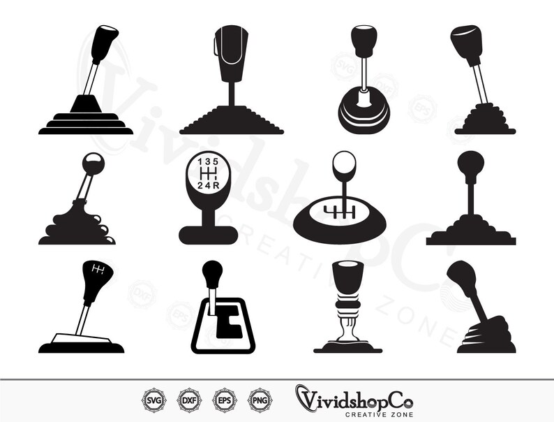 Gearbox SVG Clipart Cut Files for Silhouette Files for - Etsy