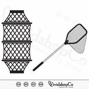 Fishing Net SVG, Fishing Svg, Net Svg, Clipart, Cut Files for ...