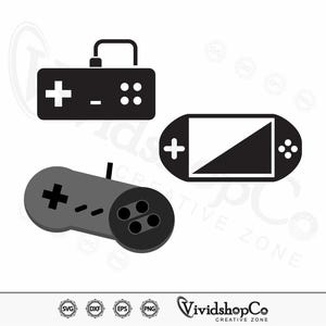 Game Controller SVG, Game Svg, Gaming Svg, Gamer Svg, Game Clipart, Cut ...