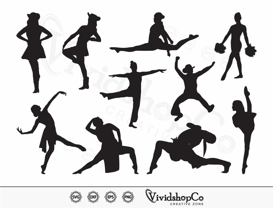 Drill Dance Team SVG, Kickline Dance Svg, Drill Dance Svg, Vector ...