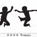 Kids Jumping SVG, Jumping Children Svg, Jumping Svg, Jump Svg, Clipart ...