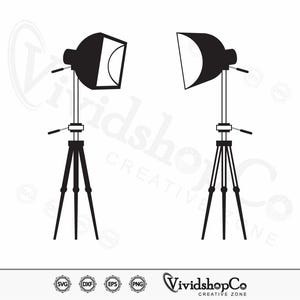 Studio Light SVG, Photography Lights Svg, Camera Lights Svg, Movie ...