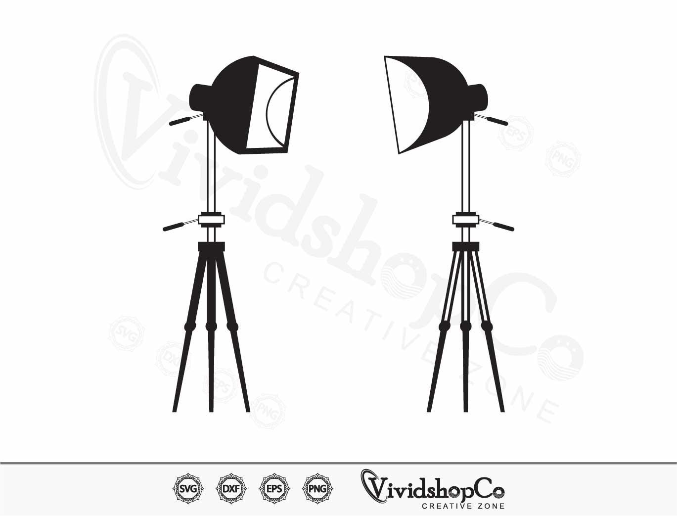 Studio Light SVG, Photography Lights Svg, Camera Lights Svg, Movie ...