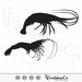 Shrimp SVG, Boiled Shrimp Svg, Prawn Svg, Seafood Svg, Clipart, Cut ...