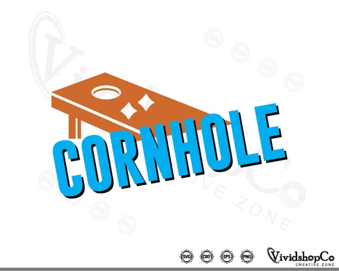 Cornhole Svg Clipart Cut Files for Silhouette Files for - Etsy Canada