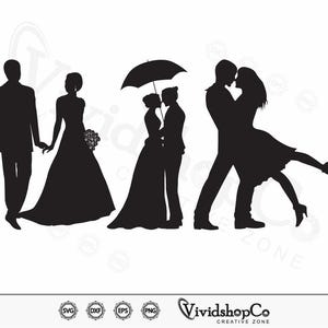 Couples SVG, Lovers Svg, Wedding Couple Svg, Married Couple Svg ...