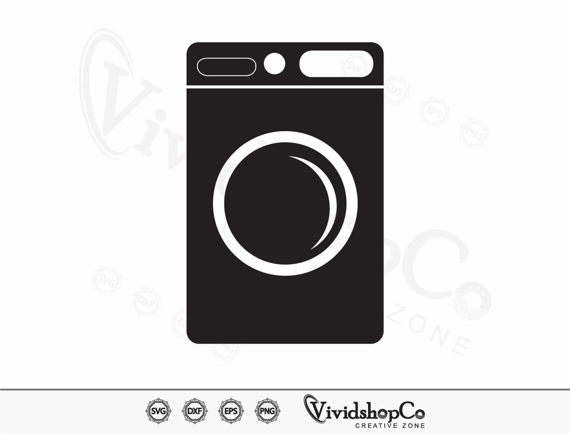 Washing Machine SVG Washer SVG Washing Machine Clipart - Etsy