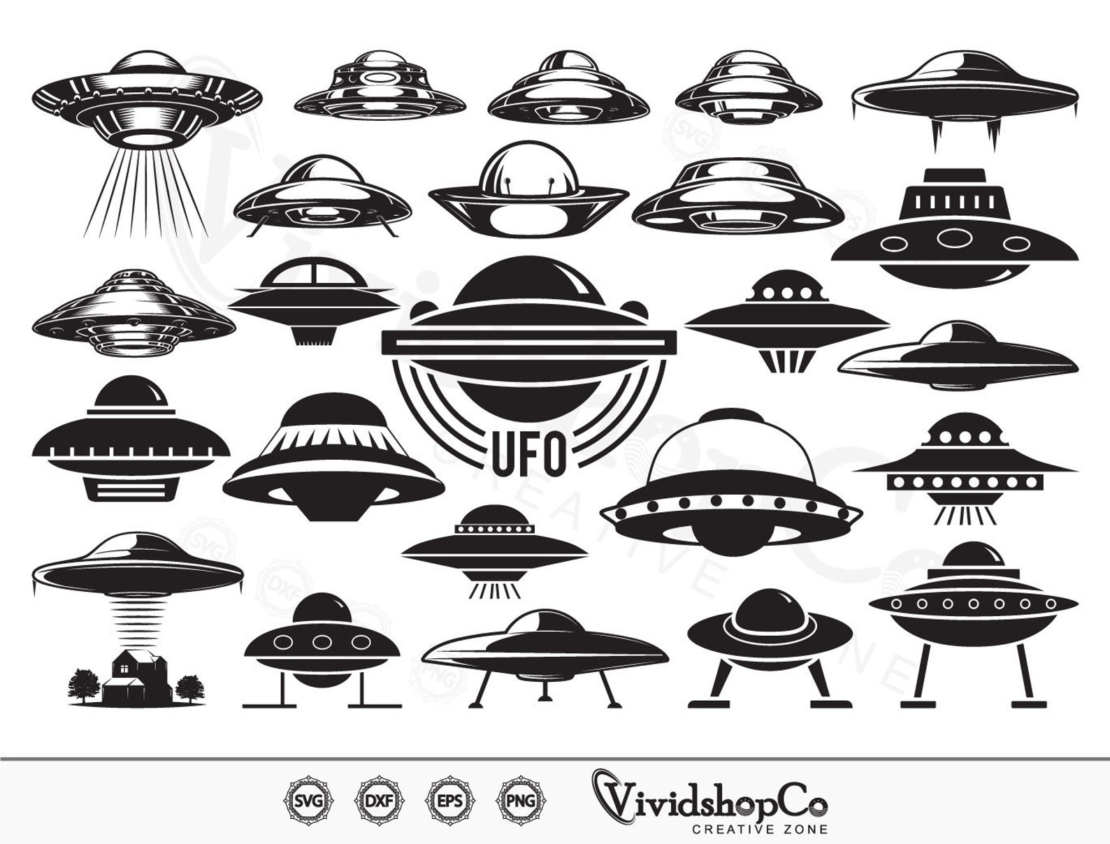 Ufo 3 Svg Ufo Svg Alien Svg Spaceship Svg Ufo Clipart Etsy Images And Photos Finder