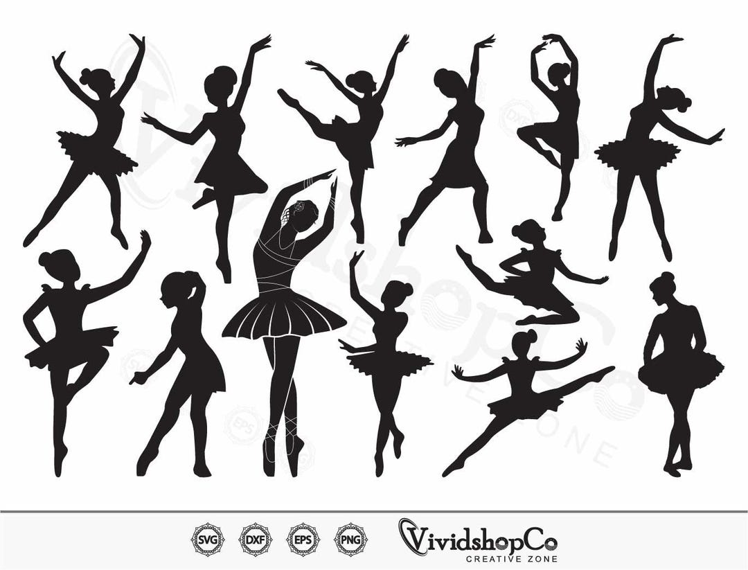 Ballet Dancer SVG, Dancer, Dance Svg, Ballerina Svg, Ballet Shoes Svg ...