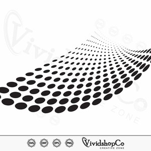 Halftone Dots SVG, Halftone, Comic Dot Pattern, Dotted Pattern Svg ...