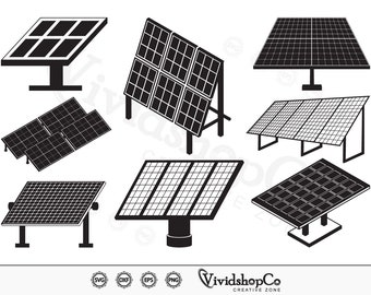 Solar Panel SVG, Solar Power Svg, Renewable Energy Svg, Solar Panel ...