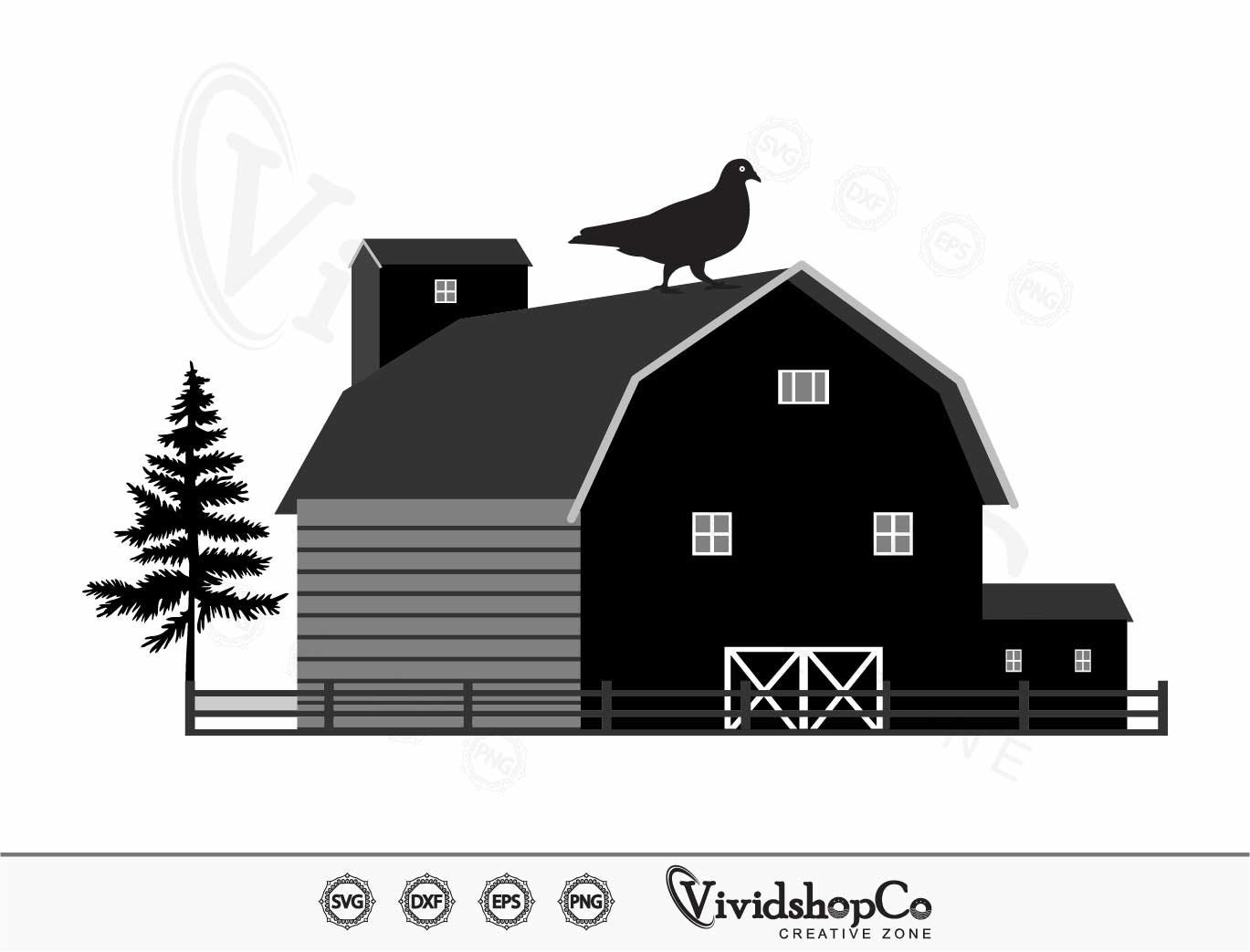 Farm Barn svg Barn svg Farm svg Barnhouse svg Clipart Cut - Etsy México