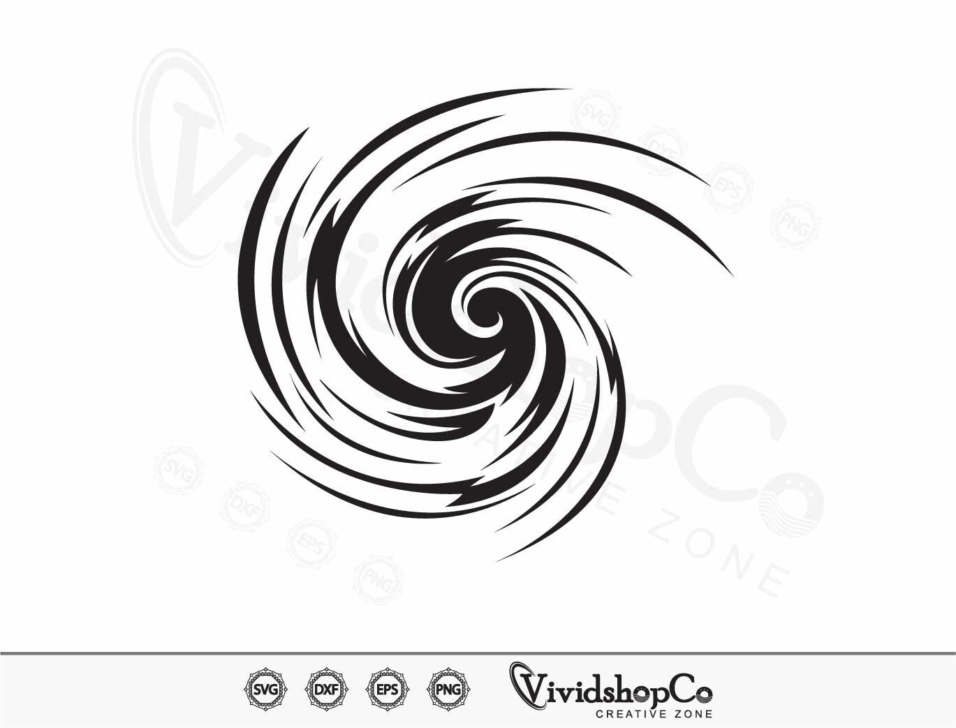 Tornado SVG, Hurricane Svg, Typhoon Svg, Storm Svg, Clipart, Cut Files ...