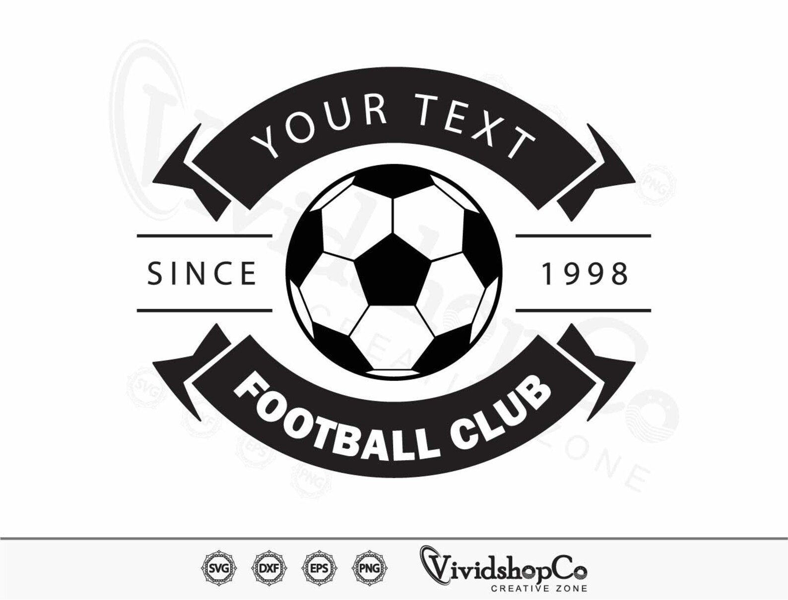 Soccer Club Svg Football Team Svg Sports Svg Soccer Club - Etsy