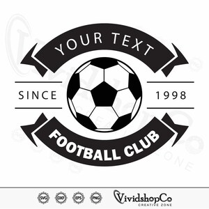 Soccer Club Svg Football Team Svg Sports Svg Soccer Club - Etsy